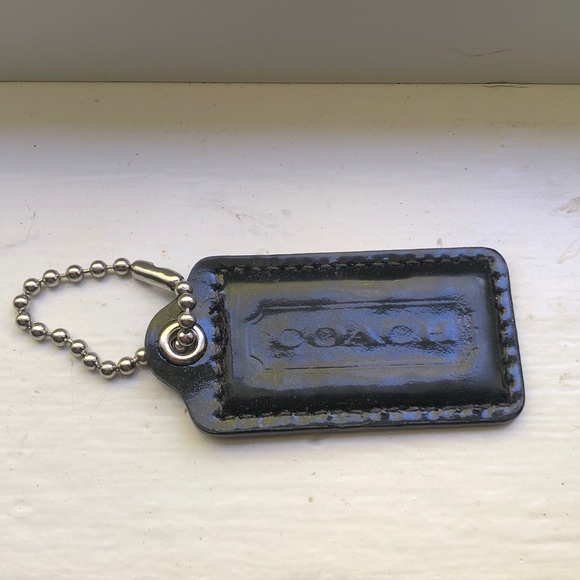 Coach | Accessories | Coach Black Leather Key Holder | Poshmark